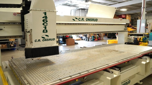 Used C.R. Onsrud Model 146C18 Twin-Table CNC Router