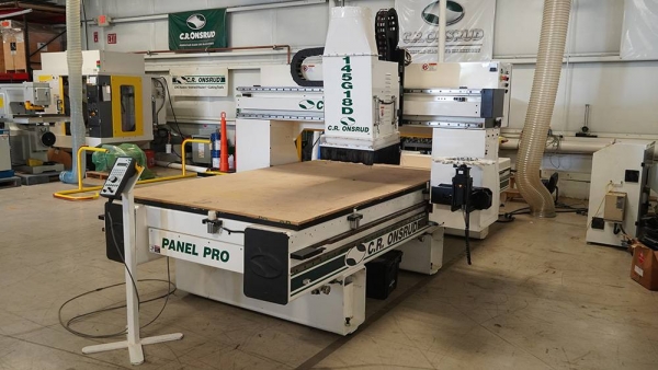 Used C.R. Onsrud Model 145G18 5'x12' CNC Router