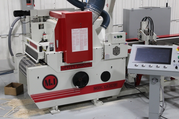 New Mereen-Johnson Model 524-DC/SR4 Select-A-Rip Multiple Rip Saw w ...